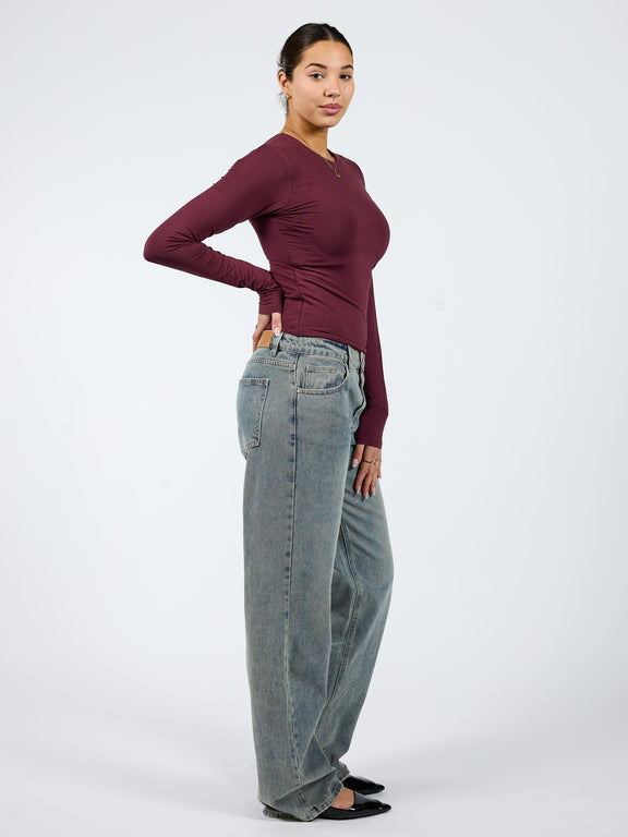 Tall Low Waist Jeans | Vintage Blue | Tall | De perfecte spijkerbroek ...